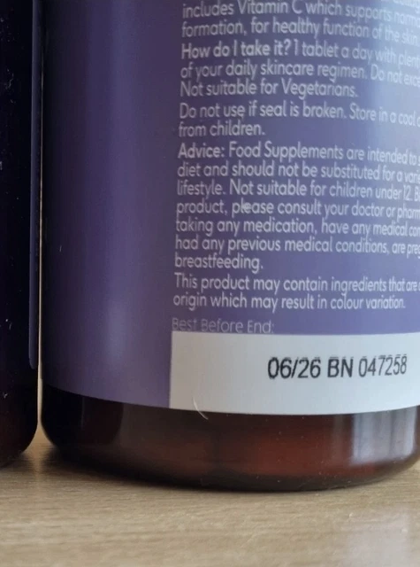 BOOTS SKIN FORMULA Marine Collagen 90 Tablets 1000mg Firmer & Healthier ...