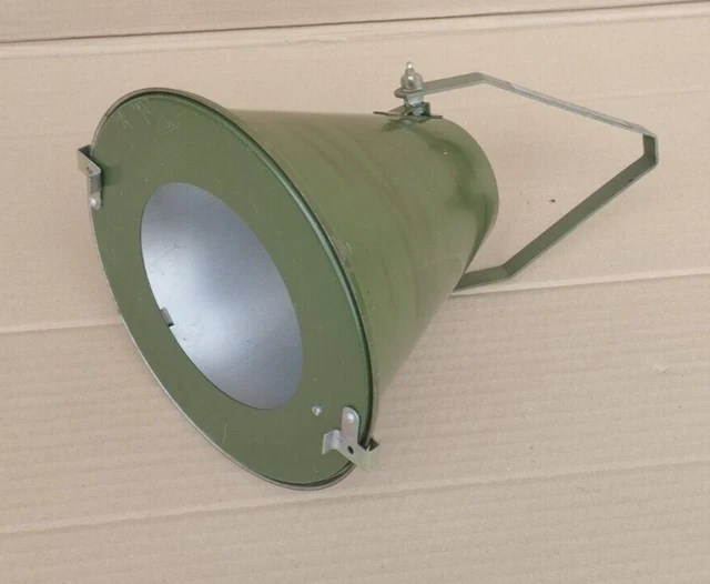 NVA TARNSCHEINWERFER 1979 Kombinat VEB Leuchtenbau Leipzig Typ 5 224 ...