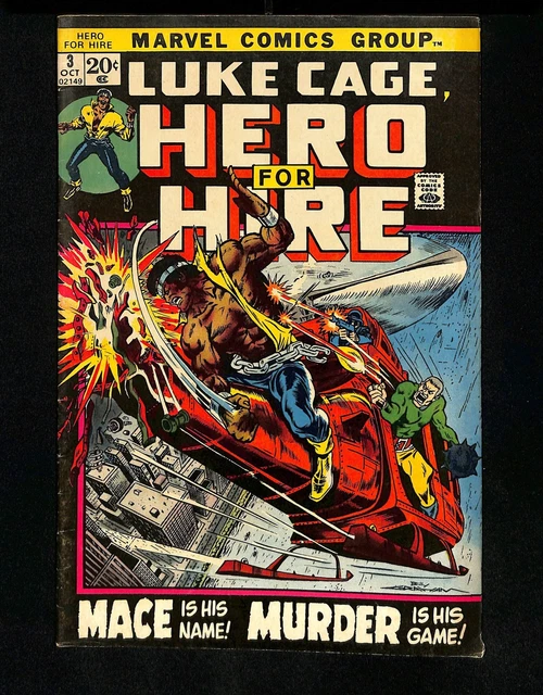HERO À LOUER #3 Mark of the Mace ! George Tuska ! Archie Goodwin ...