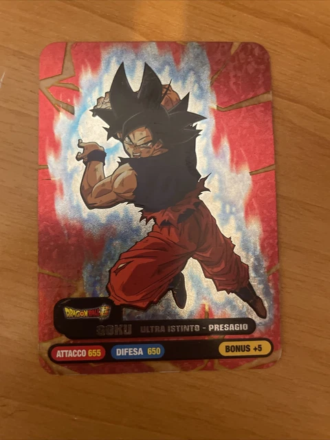 CARTA DRAGON BALL Super: Goku Ultra Istinto Presagio, Lamincard EUR 25 ...