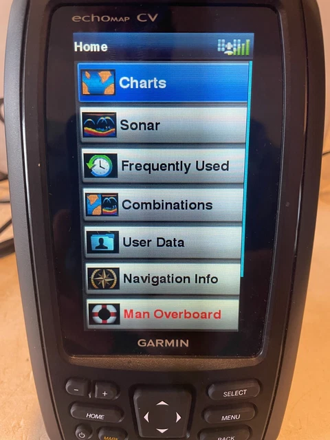 Garmin Echolot ECHOMAP™ Plus 44cv | Chartplotter W/ CHIRP Sonar UHD 93sv
