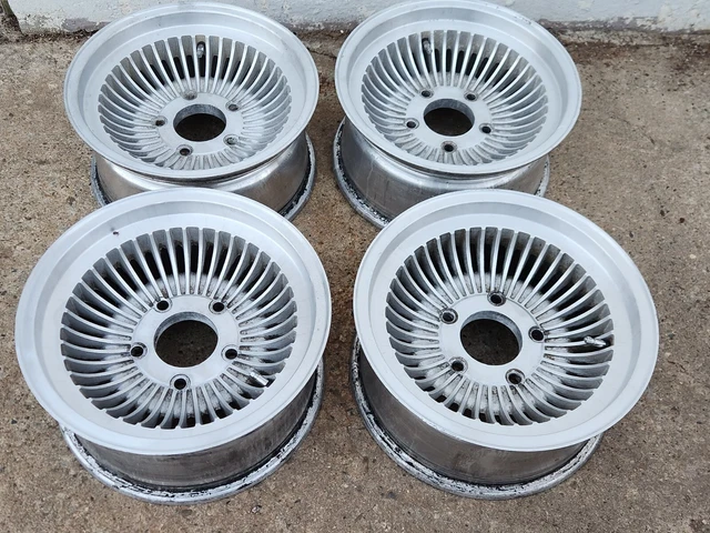 WESTERN WHEELS TURBINE Hurricane vintage rare 15x7 5x5.5 Ford Bronco ...