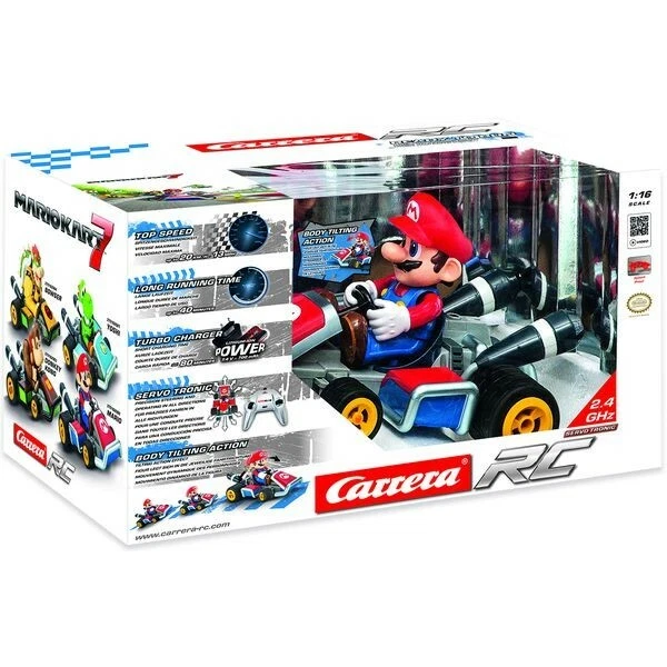 CARRERA THE RC Mario Kart Racers MARIO ONLY Model 162060 Remote ...