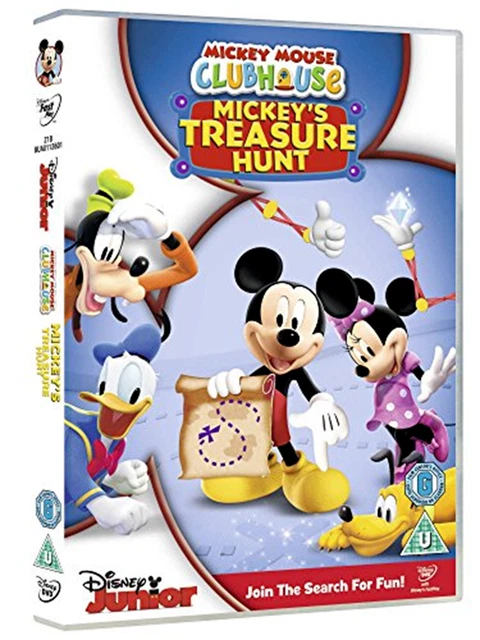[DISC ONLY] MICKEY Mouse Clubhouse - Mickey's Treasure Hunt DVD (2009 ...