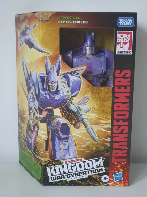 TRANSFORMERS GENERATIONS / Cyclonus / Voyager Class / Kingdom Cybertron ...