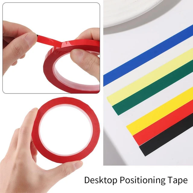 DESKTOP POSITIONING TAPE Drawing Grid Whiteboard Warning Line Marking ...