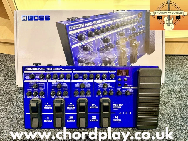 🎸MINT🎸 BOSS ME-90B Bass Guitar Multi-Effects Pedal~ FX Unit~ Processor ...
