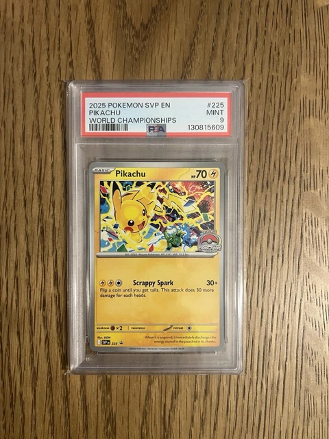 2025 POKEMON SVP En-Sv Black Star Promo World Championships #225 ...