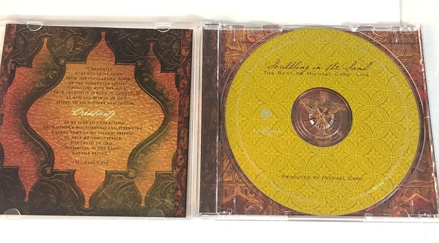 MICHAEL CARD SCRIBBLING in the Sand CD Ships Same Day With Tracking £6. ...