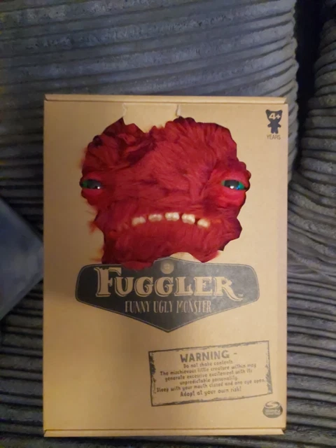 RARE RETIRED GENUINE Fuggler Wide Eyed Weirdo Red Fur £35.32 - PicClick UK