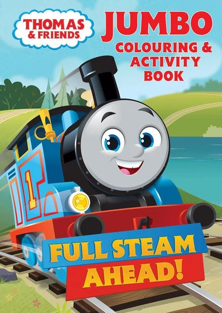 THOMAS & FRIENDS Jumbo Colouring & Activity Book £8.48 - PicClick UK