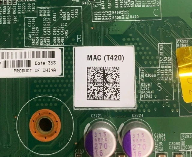 DELL POWEREDGE T420 Motherboard System Board Rcgcr 3015M 61Vpc Tt5P2 £ ...