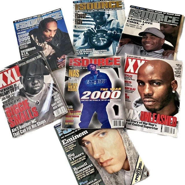 RARE VINTAGE XXL & The Source Hip-Hop Rap Magazine Lot 7 Issues 90s ...