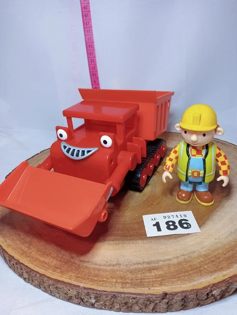 MUCK BULDOZER BOB The Builder With Bob Figure Toy Vehicle Play Set ...