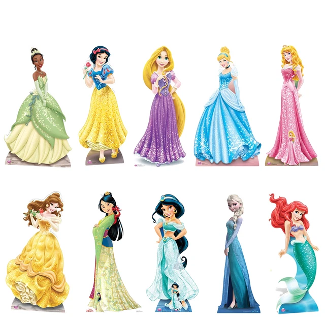 DISNEY PRINCESS OFFICIAL Lifesize Cardboard Cutout Standee Display ...
