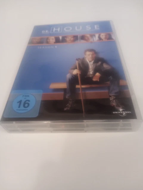 DVD- DR. HOUSE - Season 1 DVD-Box Komplett TOP 6 DVDs EUR 1,00 ...