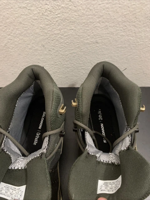SALOMON X ULTRA 5 Mid GTX GORE-TEX Hiking Boots Outdoor Sz 9 Olive ...
