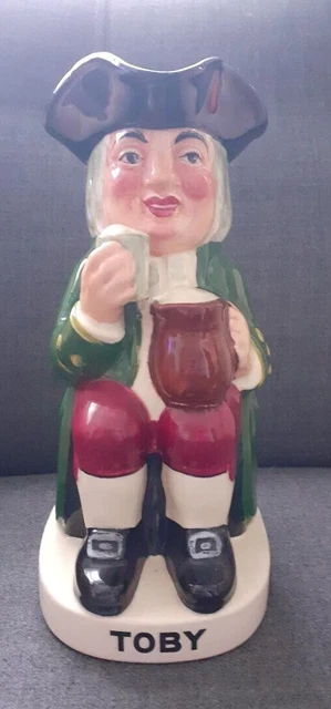 1930'S ROYAL DOULTON CHARRINGTON TOBY ALE WATER JUG MINT CONDITION £35. ...