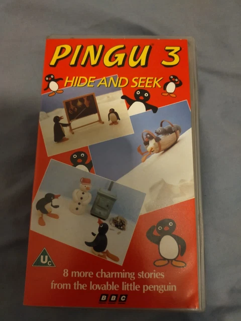 PINGU 3: HIDE & Seek 8 Adventures, BBC Video for Children VHS £9.04 ...