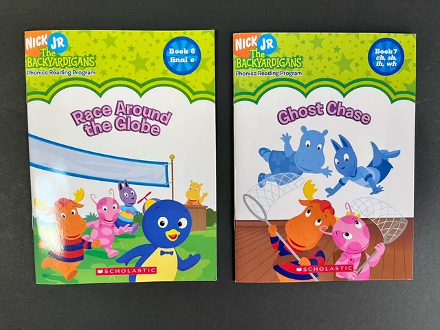 NICK JR THE Backyardigans Phonics Reading Program Book 6 & Book 7 ...