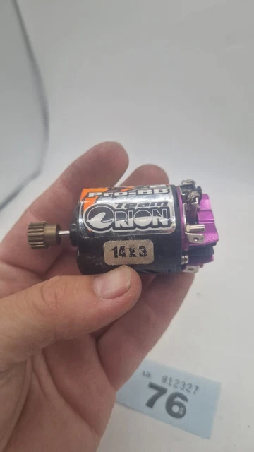 TEAM ORION ORBITAL 2R Pro-BB Brushed 540 Motor 14x3 For 1/10 RC Cars ...