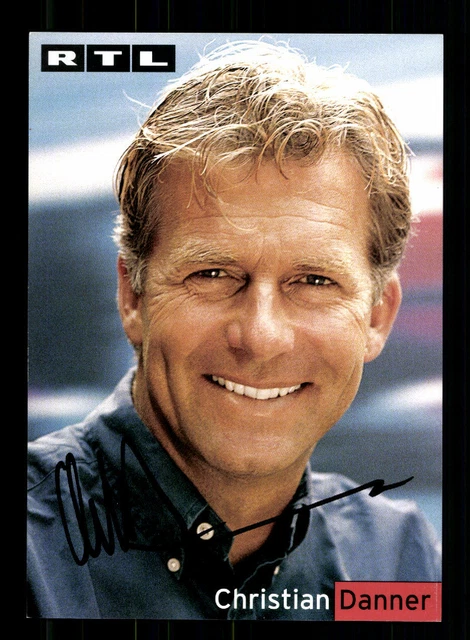 CHRISTIAN DANNER FORMULA 1 cartolina autografata pilota firmata originale + A 217514 EUR 4,99 ...