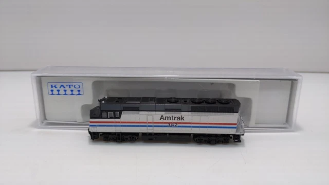 KATO 176-6101 N Scale Amtrak F40PH Diesel Locomotive w/DCC #342 LN/Box ...