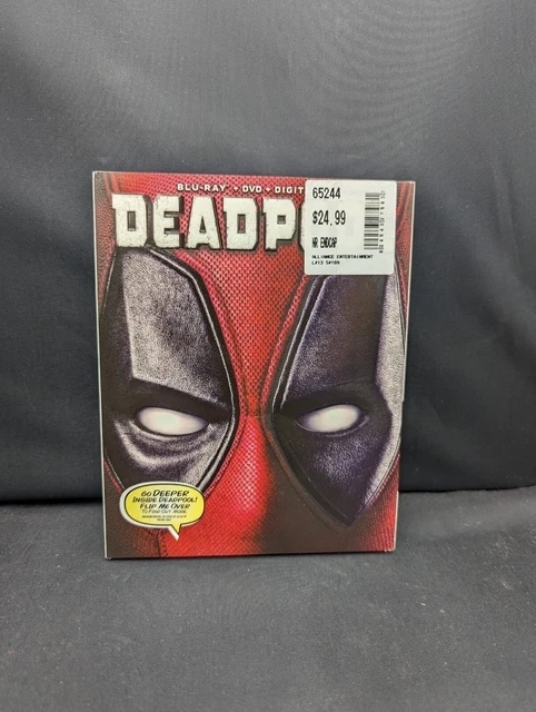 DEADPOOL (BLU-RAY & DVD) Ryan Reynolds Morena Baccarin $8.00 - PicClick