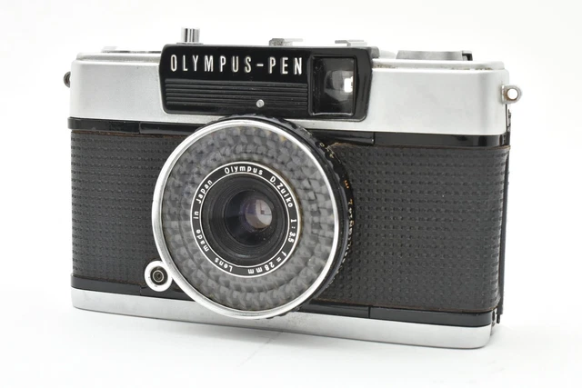 RED FLAG WORKS ! [Mint] Olympus PEN EE-3 28mm f/3.5 Half Frame Film ...