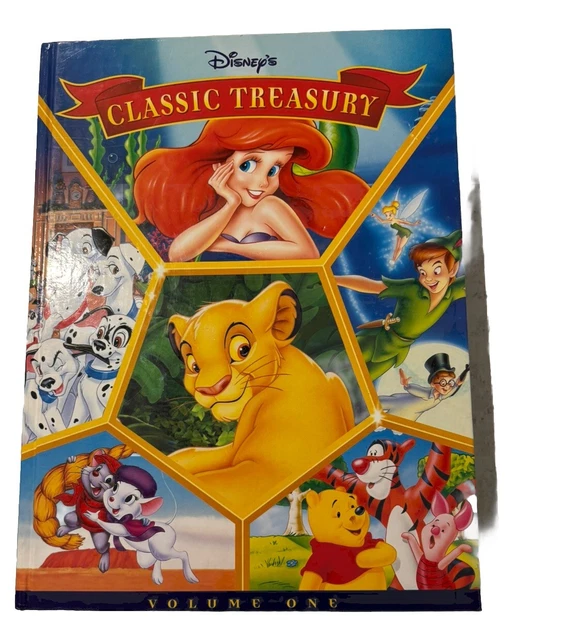 DISNEYS CLASSIC TREASURY Book- Including Winnie The Pooh / Lion King ...
