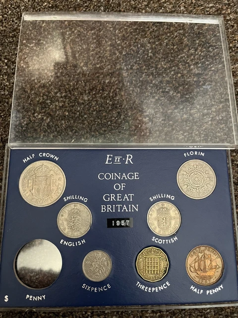 1957 VINTAGE COIN Gift Set (Retro 66th Birthday Birth Year / Wedding ...