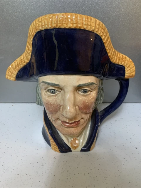 ROYAL DOULTON LARGE Character Toby Jug Lord Nelson D6336 Geoff Blower £ ...