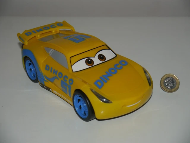 DISNEY PIXAR CARS 3 Talking Dinoco Cruz Ramirez Vehicle Lights/Sounds ...