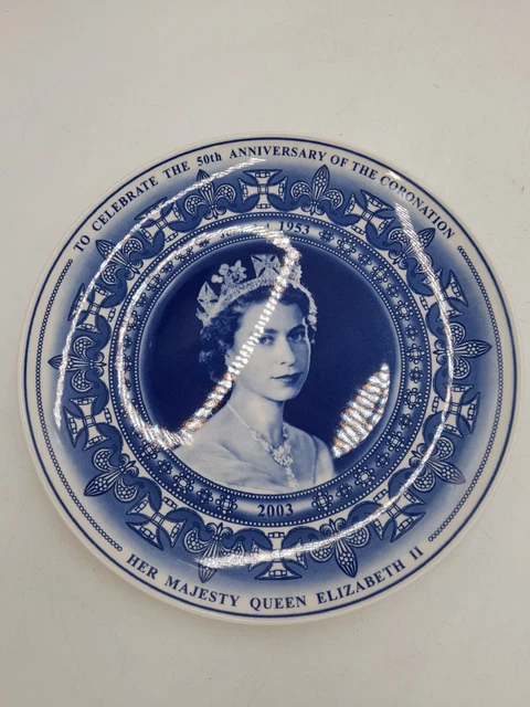 WEDGWOOD DAILY MAIL 50th Anniversary Of The Coronation Queen Elizabeth ...