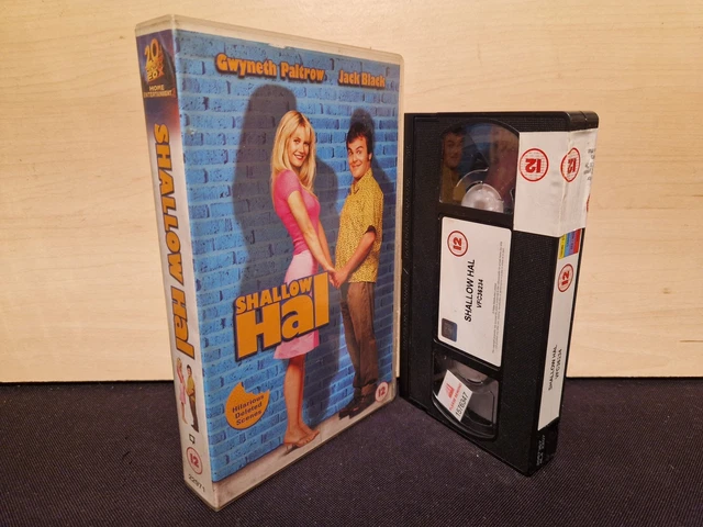 SHALLOW HAL - Gwyneth Paltrow - Jack Black - Big Box PAL VHS Video Tape ...