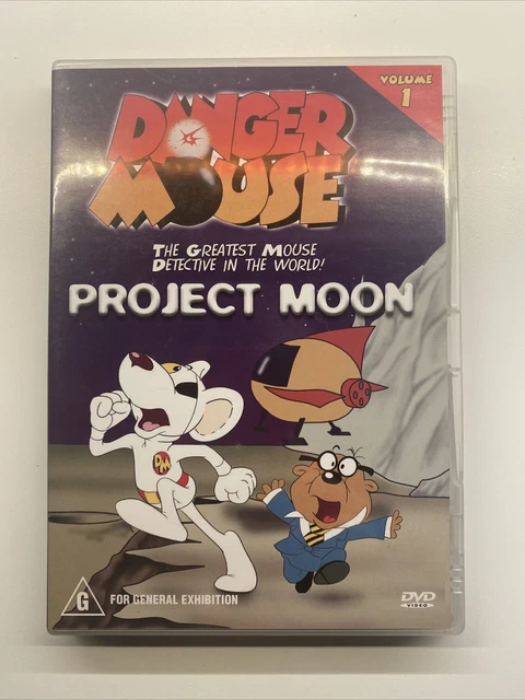 DANGER MOUSE - Project Moon DVD Volume 1 - Region 4 PAL AUS - FREE ...