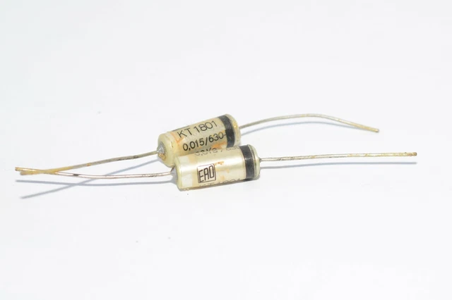 2X ERO MKT 1801 Folien-Kondensator, 0.015 µF / 630 V, Tube Amps ...