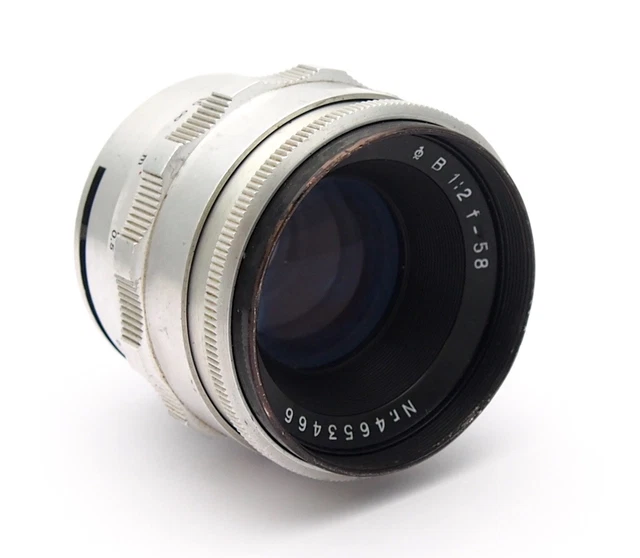 CARL ZEISS JENA Biotar 58mm F2 - Exakta Mount - Minor Coating Marks £44 ...