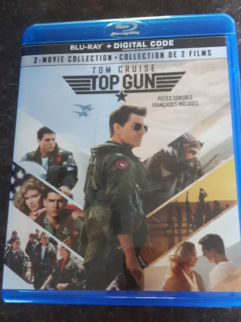 TOP GUN 2 Movie Collection 2022 Blu Ray Movie Widescreen Very Good ...