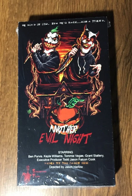 ANOTHER EVIL NIGHT - VHS Horror Clown Slasher Film £23.35 - PicClick UK