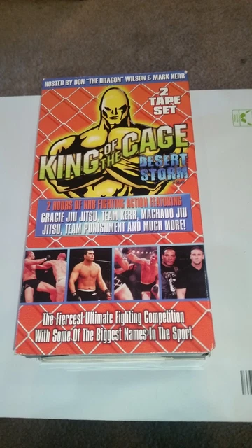 KING OF THE CAGE DESERT STORM two VHS set MMA £2.67 - PicClick UK