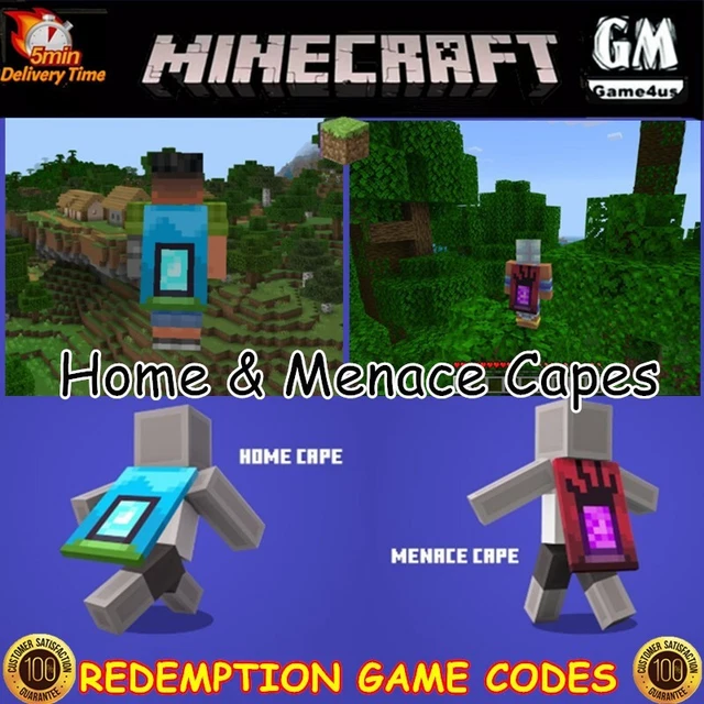 MINECRAFT - MENACE Cape & Home Cape | Java & Bedrock Edition ⛏️ Lowest ...