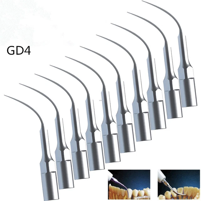 10* DENTAL ULTRASONIC Piezo Supragingival scaling Scaler tip GD4 fit DTE SATELE £11.96 - PicClick UK
