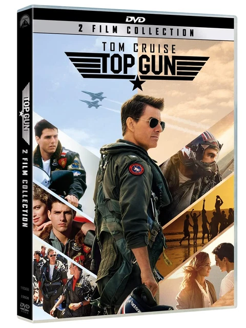 TOP GUN - 2 Film Collection (DVD) Tom Cruise Val Kilmer Ed Harris EUR ...