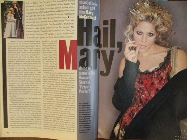 1997 ENTERTAINMENT MAG(MARY McCORMACK/INDIRA VARMA/AEROSMITH/BILLY DEE ...