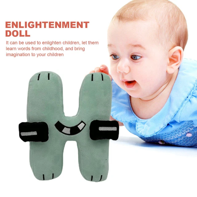 ALPHABET LORE PLUSHIES Party Favor English Letter Stuffed Plush Doll ...