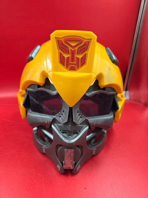 HASBRO TRANSFORMERS BUMBLEBEE Full Mask Helmet Voice Mixer REVENGE $18. ...
