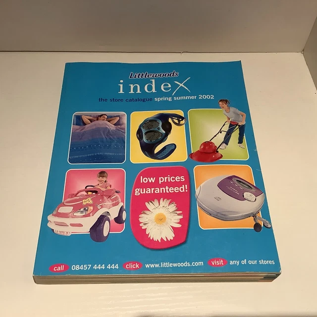 LITTLEWOODS INDEX STORE Catalogue - Spring/Summer 2002 £42.27 - PicClick UK