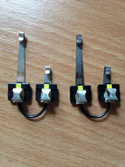 SPUR H0 FLEISCHMANN 6400 - Modellgleis Anschlussklemme 2-polig / 2 ...