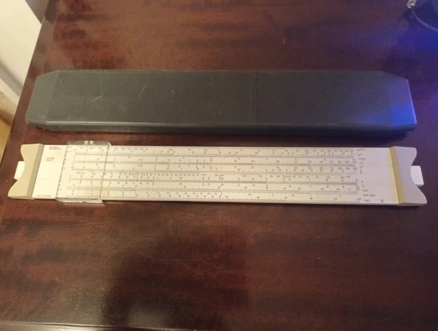 1970S VINTAGE BRITISH Thornton AD 050 Log Slide Rule In original ...